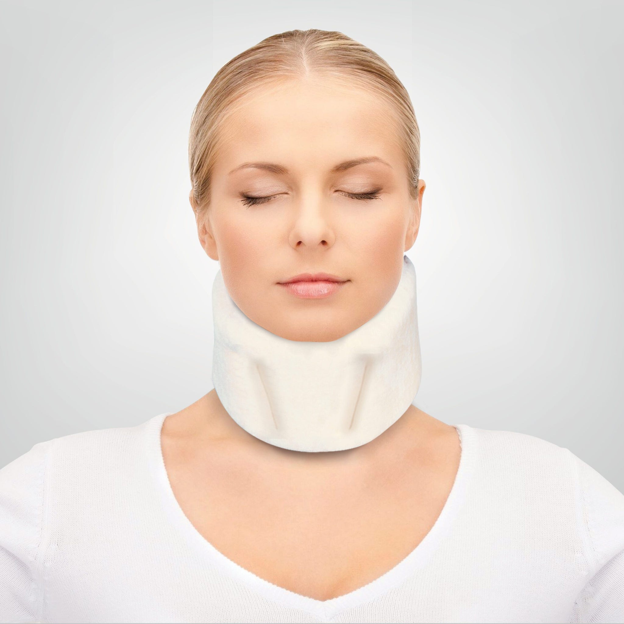Orthopedic foam collar for neck pain relief | URIEL